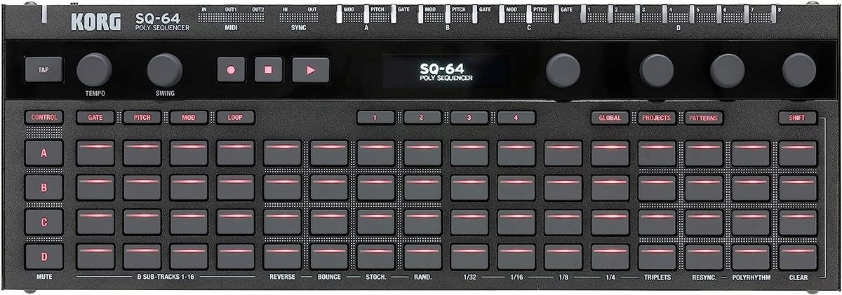 Korg krokowy sekwencer polifoniczny SQ-64 - KORG | Muzyka Sklep EMPIK.COM