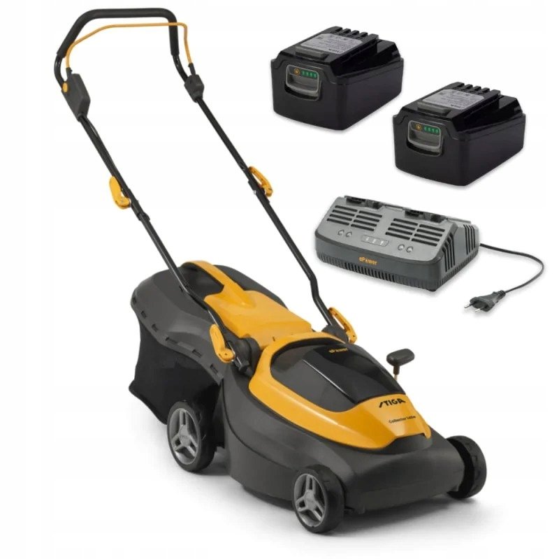 Kosiarka akumulatorowa Stiga Collector 140e 0.55 kW 38 cm 2x Akumulator 4Ah - Stiga | Sklep ...