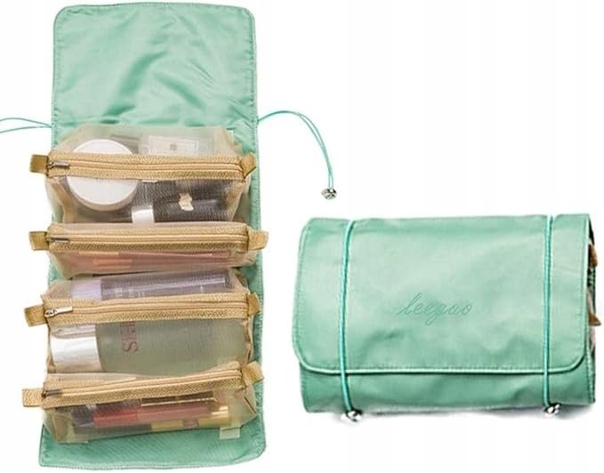 Kosmetyczka Podróżna Leegoo 4w1 Zielona Składana Organizer | Sklep ...