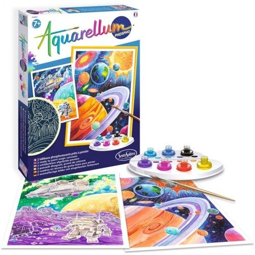 KOSMOS 2 obrazy do malowania i farby Aquarellum - SentoSphere | Sklep EMPIK.COM
