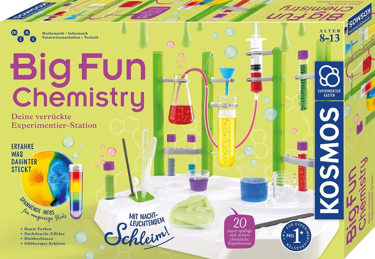 Kosmos 645649 Big Fun Chemistry – szalona stacja chemiczna, zestaw ...