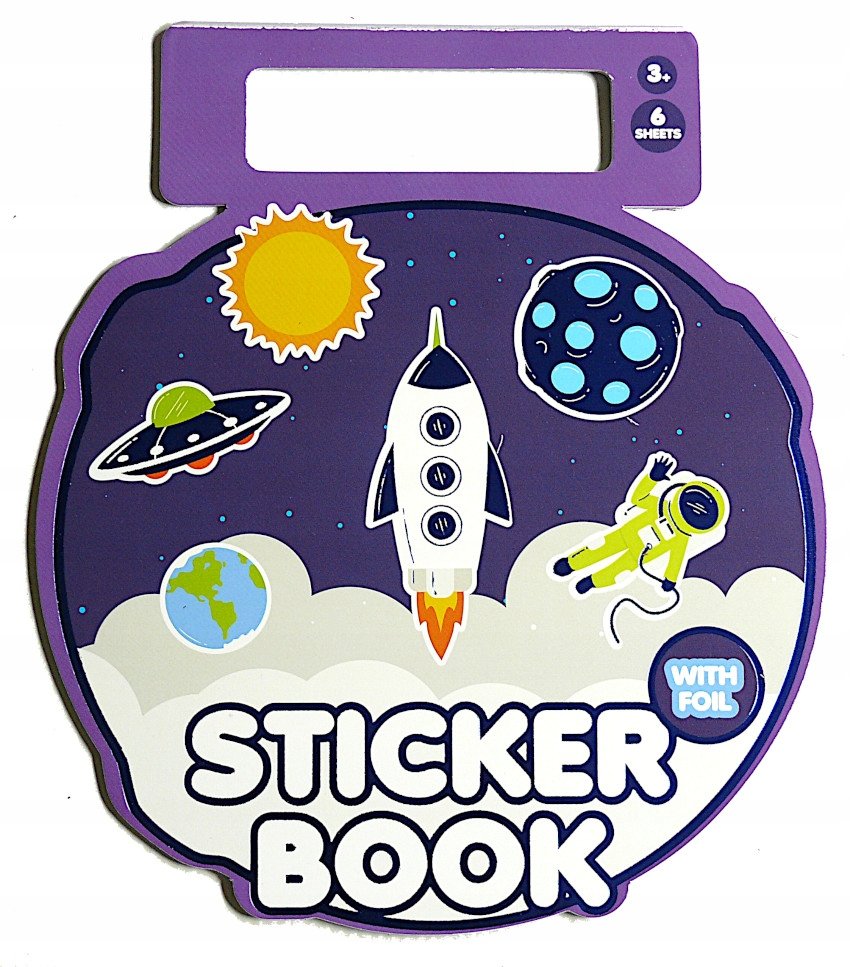 KOSMOS. NAKLEJKI. KSIĄŻECZKA Z NAKLEJKAMI OK. 100 SZT - inna (Inny) | Sklep EMPIK.COM