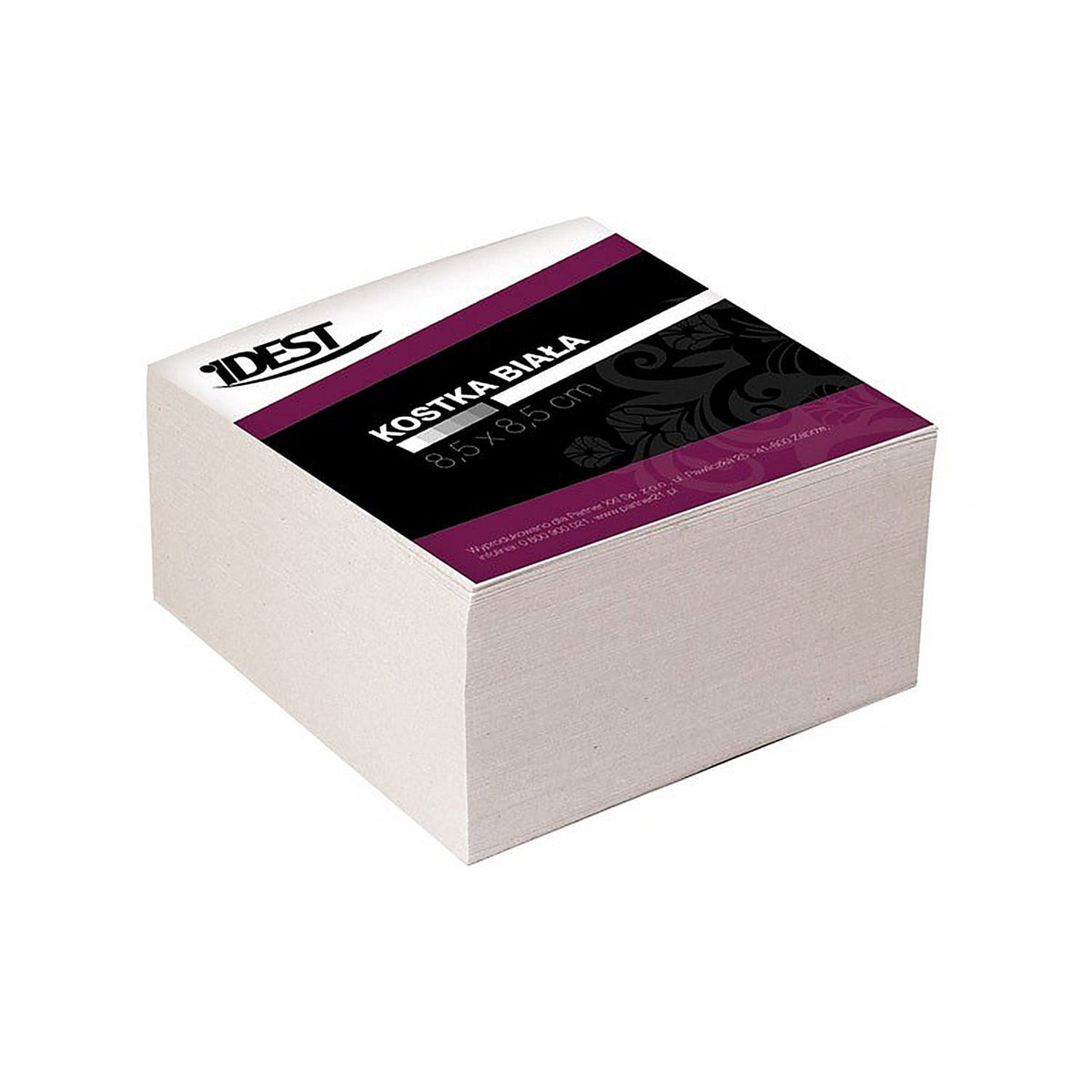 Kostka biała 85 x 85 x 35 klej Idest HS0003 - Idest | Sklep EMPIK.COM