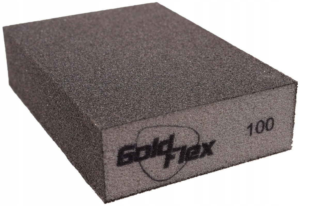KOSTKA KLOCEK GĄBKA ŚCIERNA GĄBKI GR 100 TWARDA - Goldflex | Sklep ...