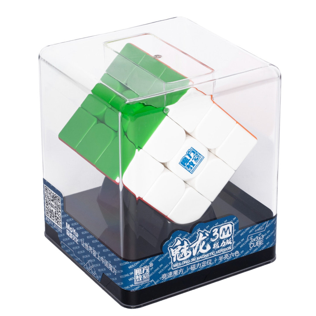 Kostka logiczna MoFangJiaoShi MeiLong 3x3 Magnetic Plastic Box - MoYu ...