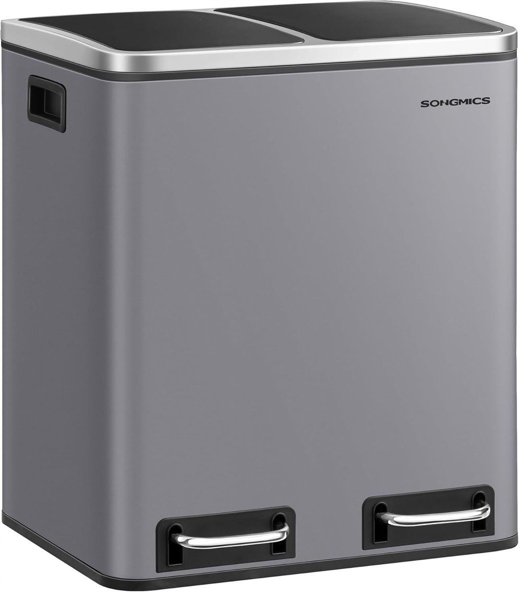 Kosz na śmieci Songmics 30 l 2 -komorowy - Songmics | Sklep EMPIK.COM