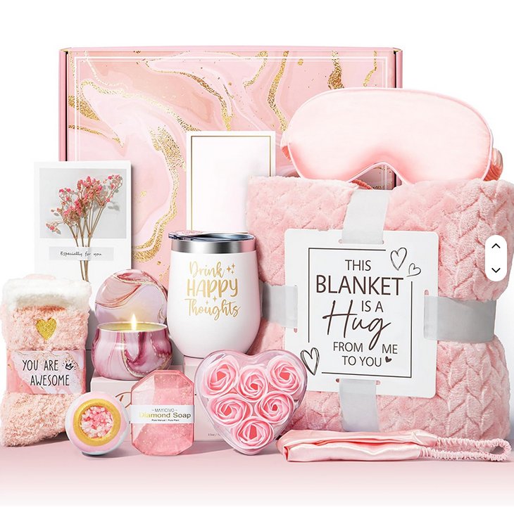 Kosz Zestaw Box Prezentowy Dla Kobiety - Na Prezent Dla Mamy, Córki ...