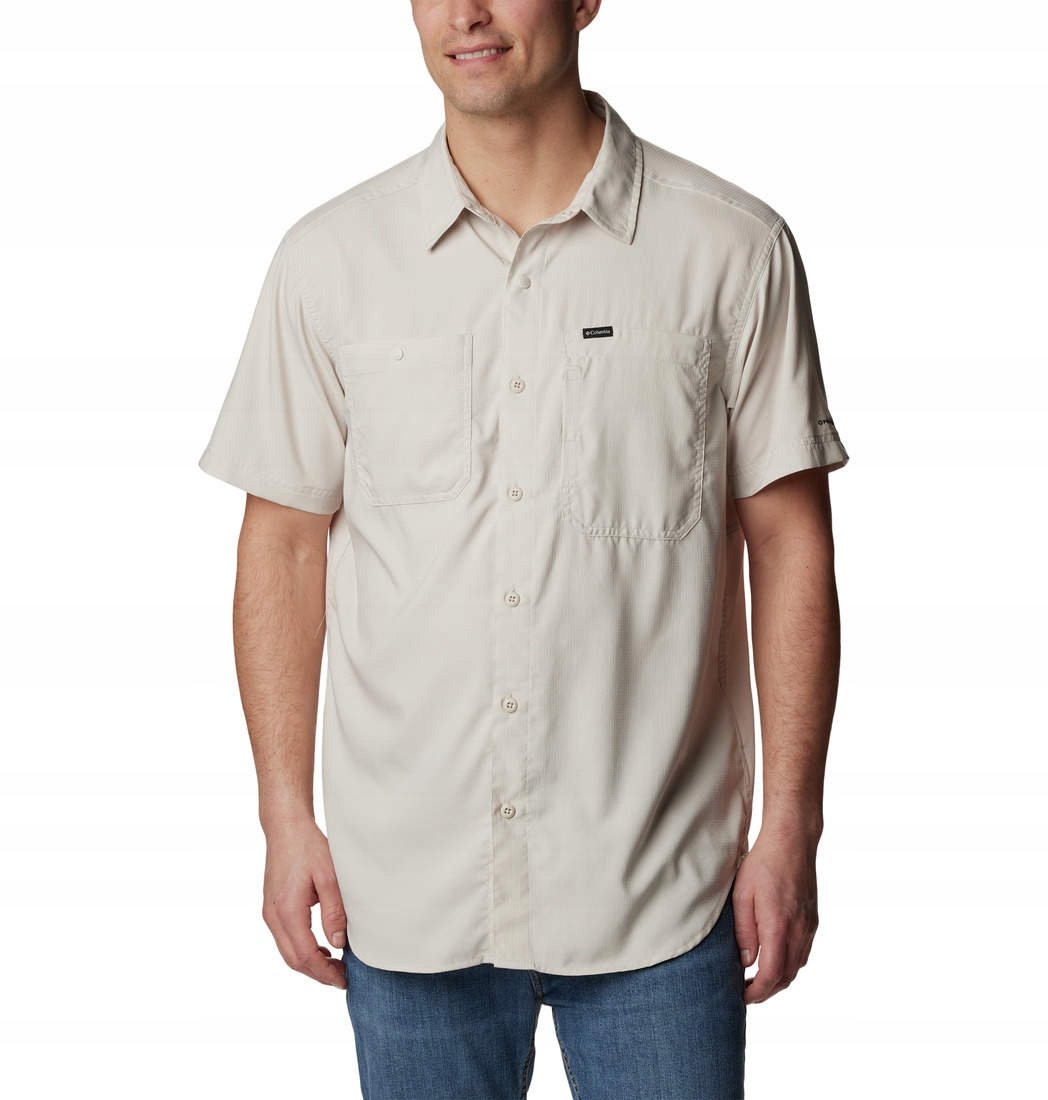 Koszula męska Columbia Silver Ridge Utility Lite SS Shirt- Dark Stone M ...