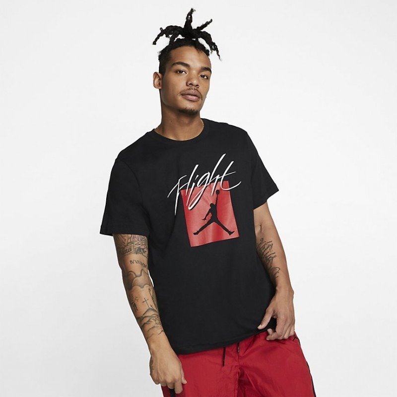 Koszulka Air Jordan Jumpman Flight - AT8958-010-M - AIR Jordan | Moda ...