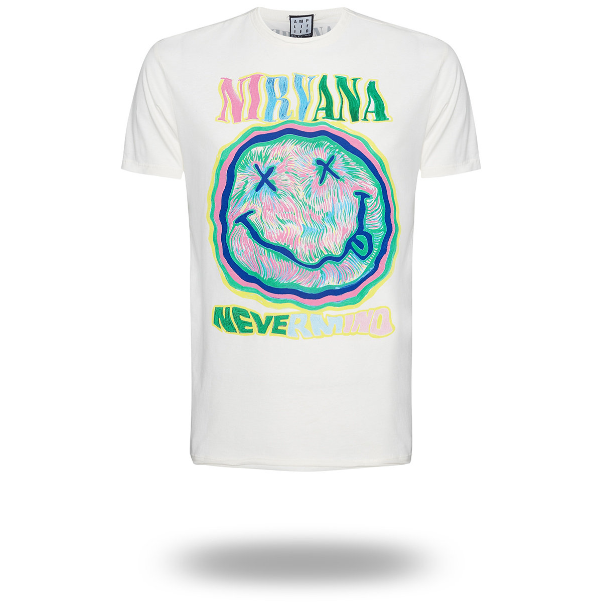 Koszulka Amplified Nirvana Scribble Smile-M - AMPLIFIED | Moda Sklep EMPIK.COM