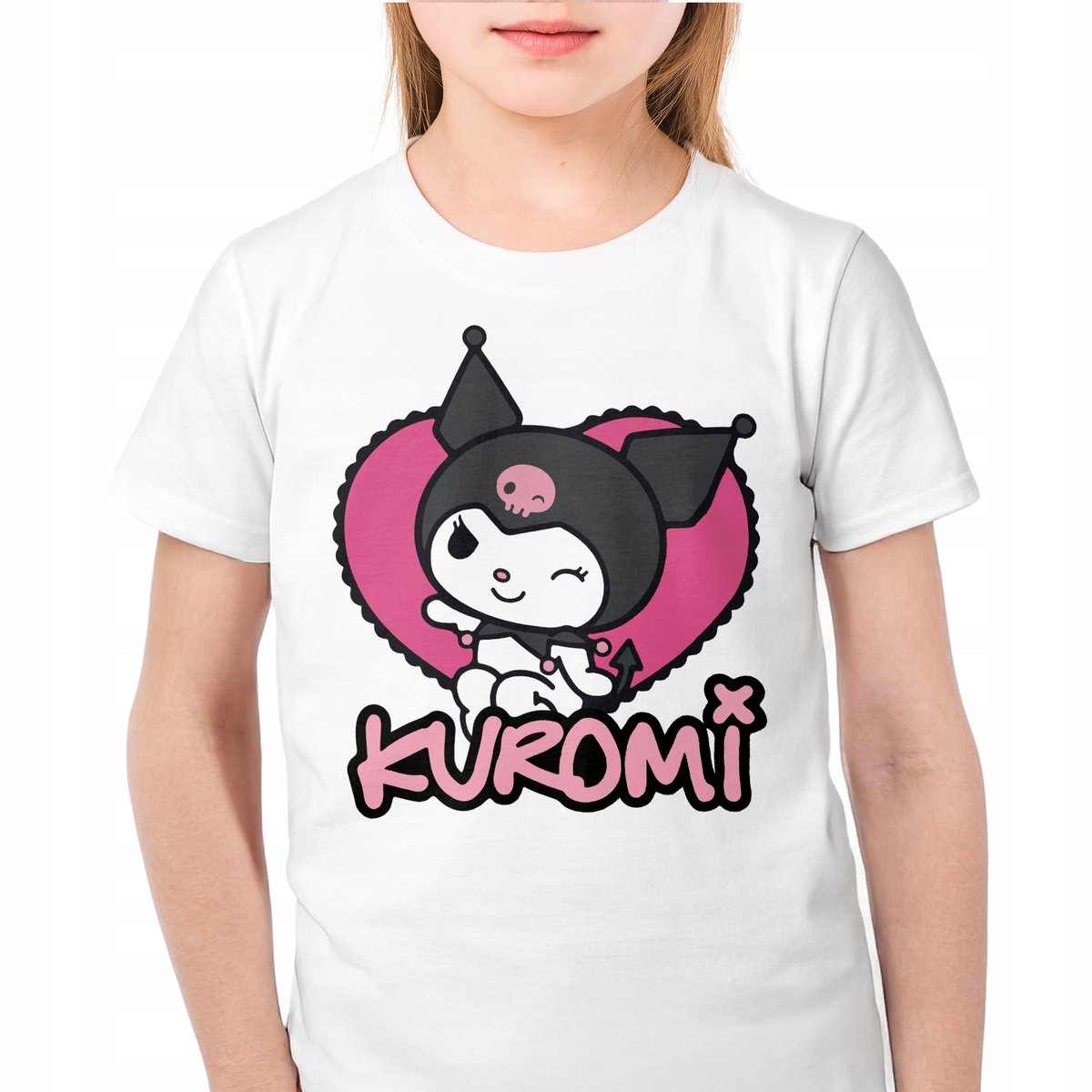 Koszulka biała dziecięca KUROMI ONEGAI MY MELODY r. 122 - Bullz | Sklep ...