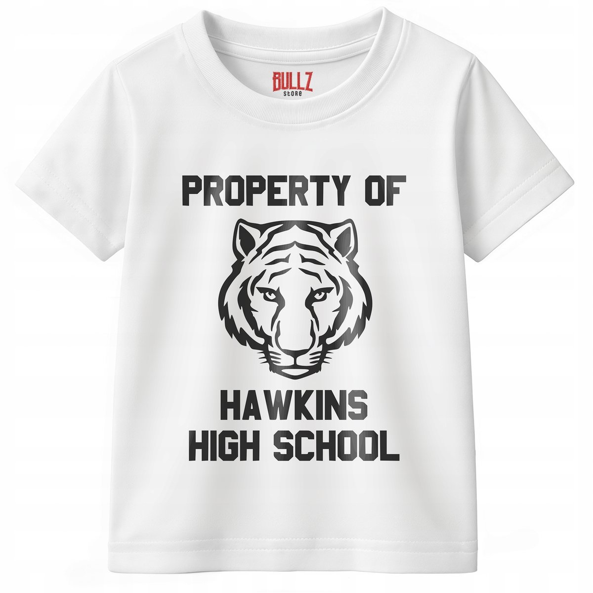 Koszulka biała dziecięca Stranger Things Eleven Hawkins Serial r. 122 ...