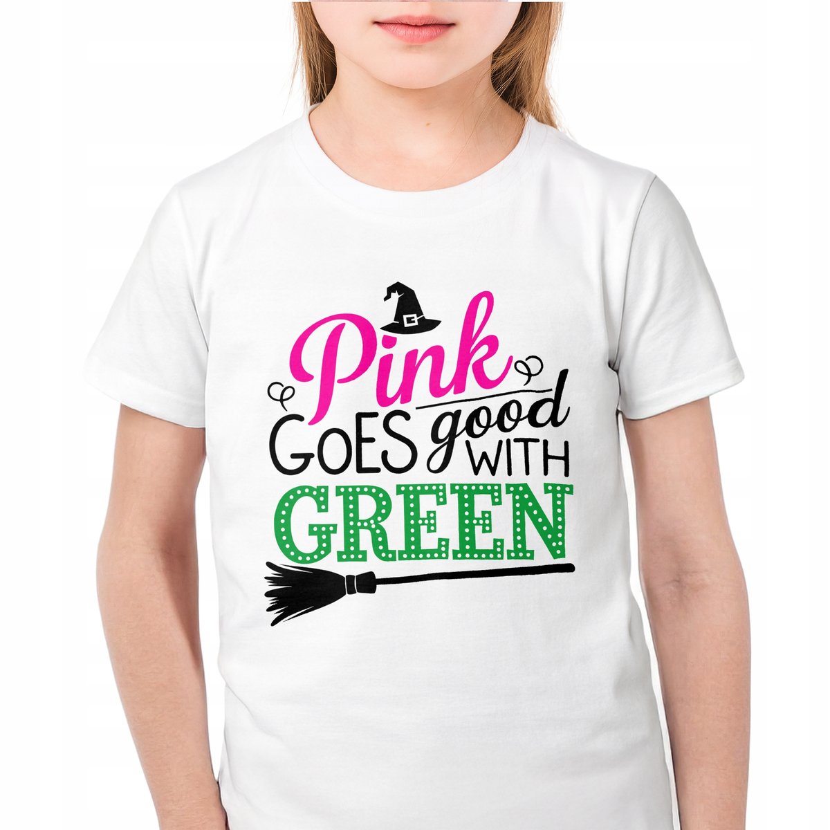 Koszulka biała dziecięca Wicked For Good Oz Elphaba Glinda r. 122 ...
