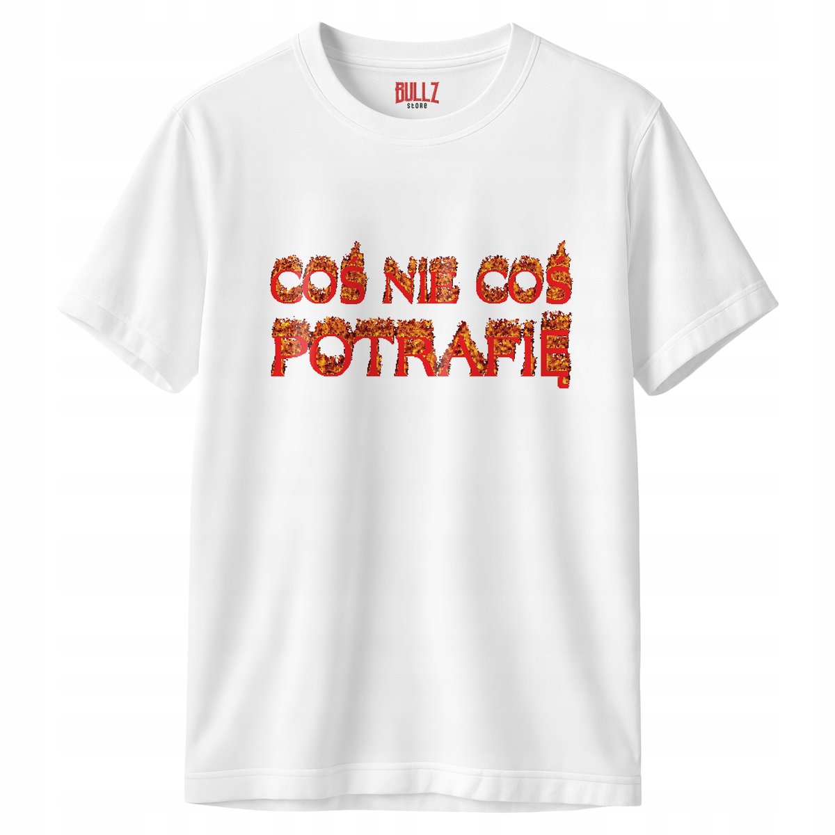 Koszulka biała męska Coś nie coś potrafię Memy r. XL - Bullz | Moda ...
