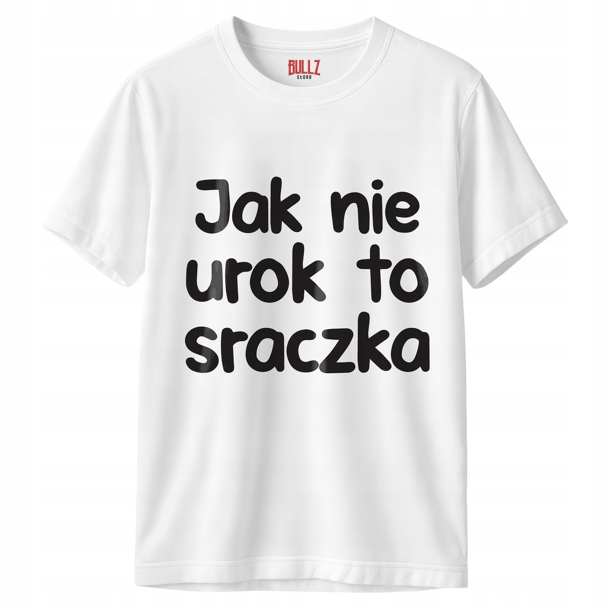 Koszulka biała męska Jak Nie Urok To Sraczka Zabawny Prezent r. XL ...