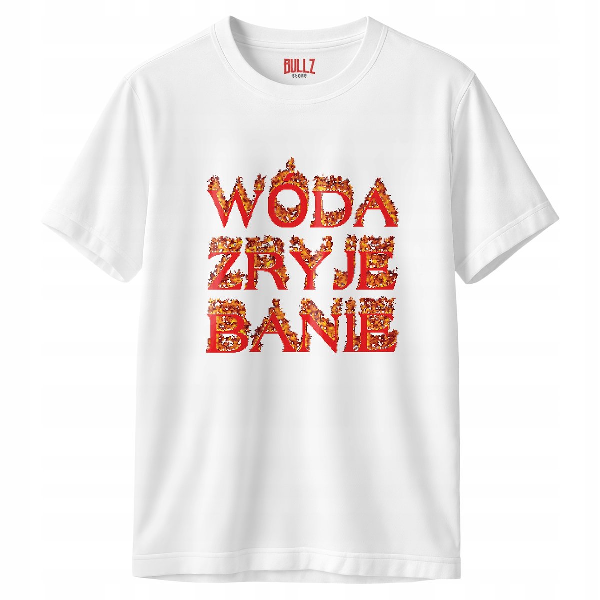 Koszulka biała męska Wóda Zryje Banie Memy r. XXL - Bullz | Moda Sklep ...