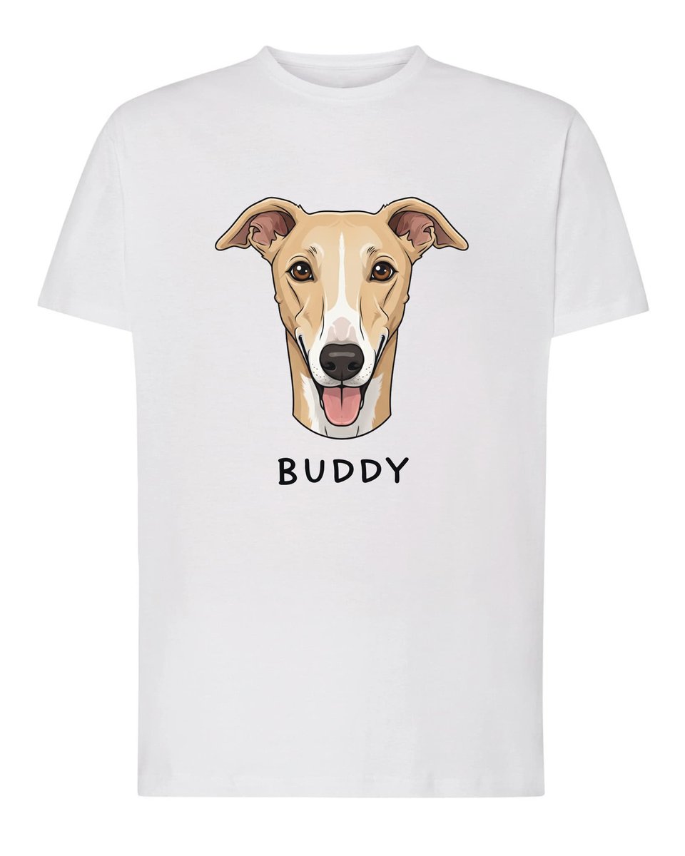 Koszulka Chart Personalizowana Pupil Pies Prezent Biały L - TeeLove ...