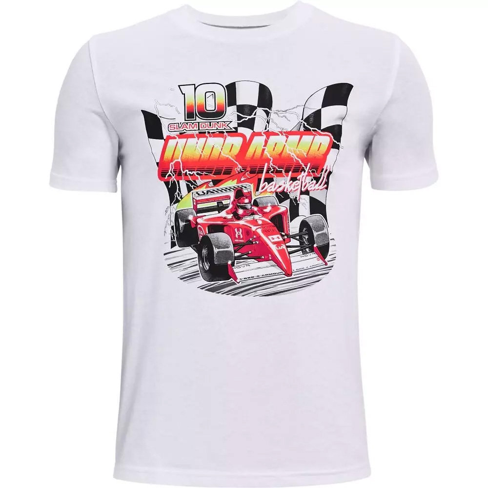 Koszulka chłopięca Under Armour Boys Hoops Nitro Tee-L - Under Armour | Sport Sklep EMPIK.COM