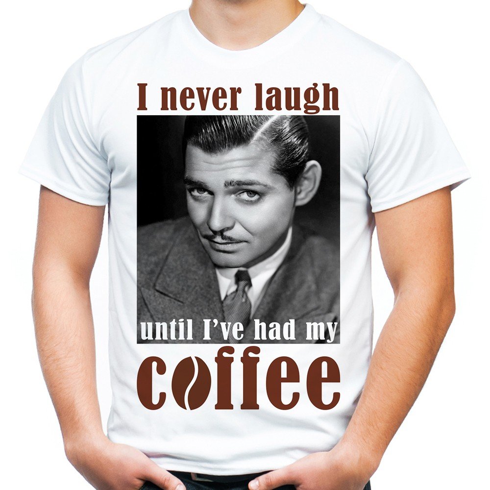 Koszulka Clark Gable Coffe męska L - JHK | Moda Sklep EMPIK.COM