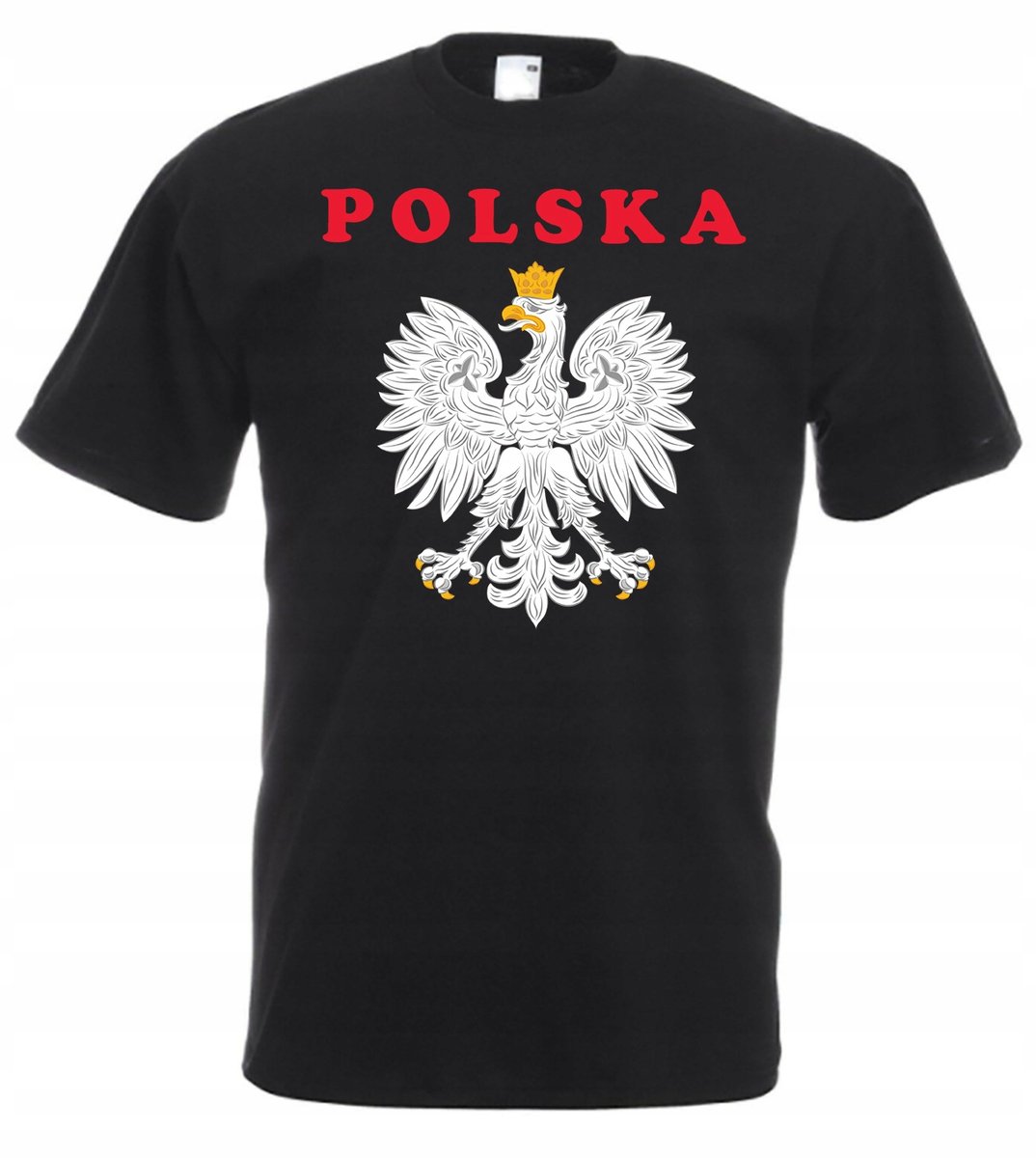 Koszulka Czarna Flaga Polska Godło Polski 2XL - Inna marka | Moda Sklep ...