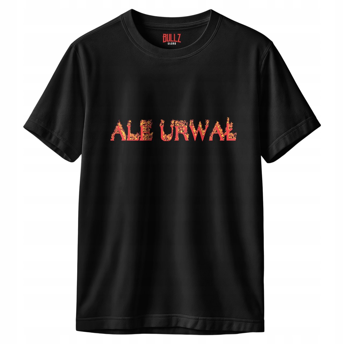 Koszulka czarna męska Ale Urwał Śmieszne Memy r. XL - Bullz | Moda ...