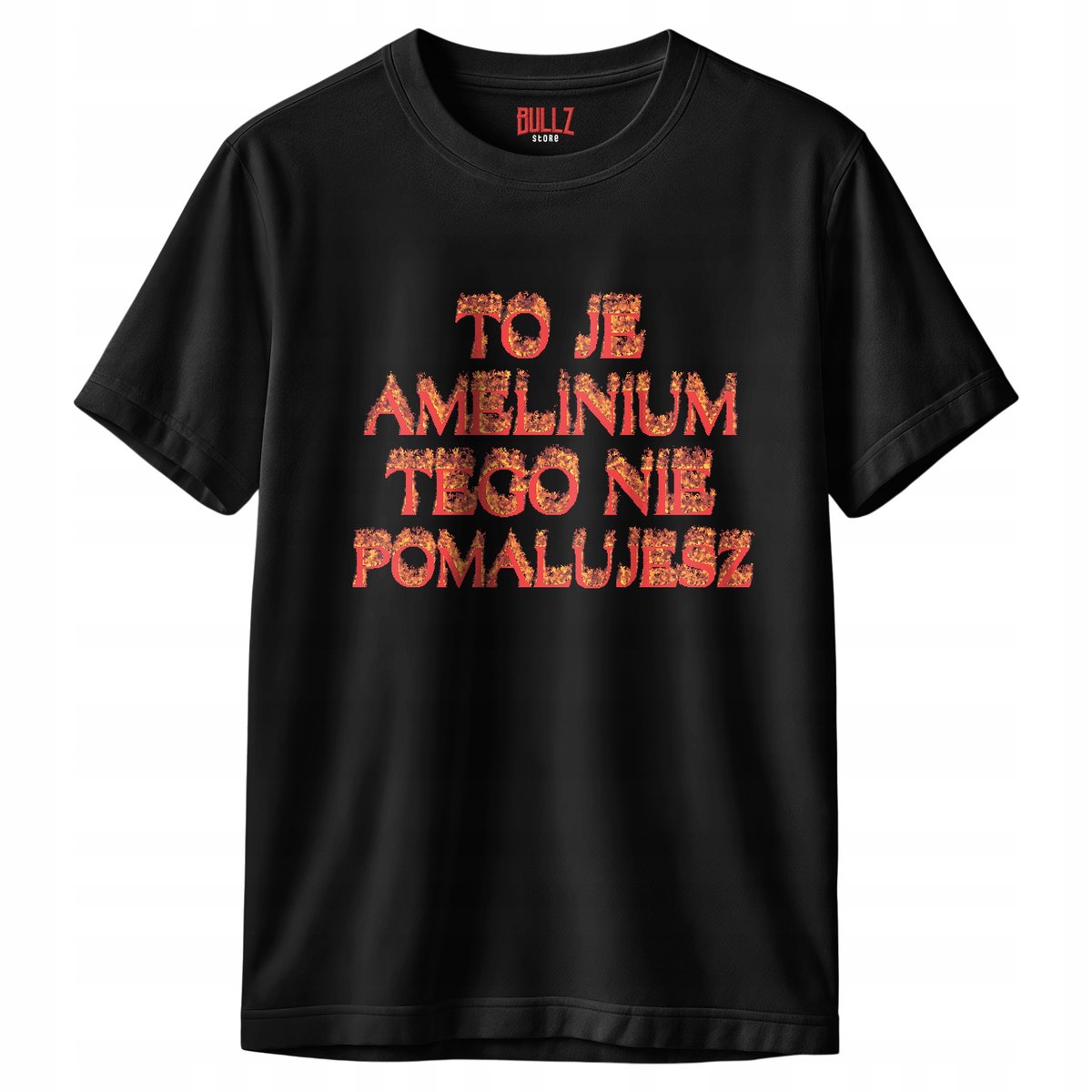 Koszulka czarna męska To Je Amelinium Śmieszne Memy r. XL - Bullz ...