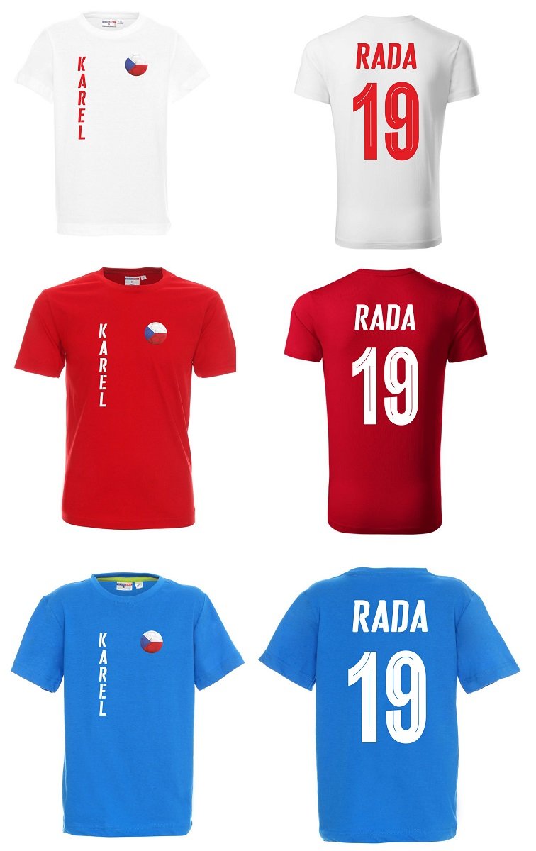 Koszulka CZECHY KAREL RADA 19 JR - Inna marka | Sport Sklep EMPIK.COM