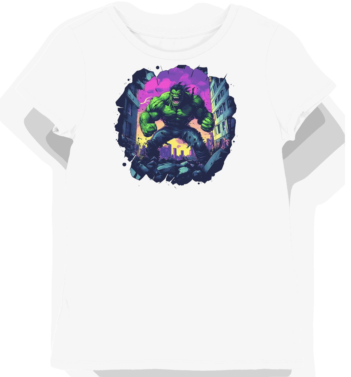 Koszulka damska biała z nadrukiem Zielonego Herosa XL - KozakNadruki | Moda Sklep EMPIK.COM