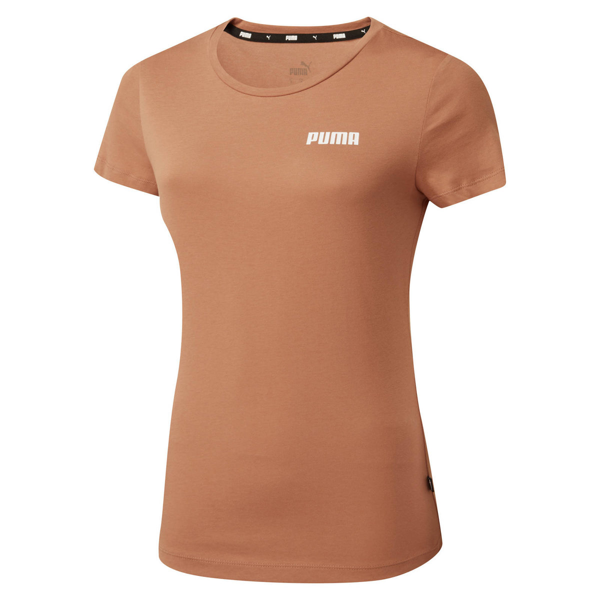 Koszulka damska Puma ESS brązowa 84719446-S - Puma | Moda Sklep EMPIK.COM