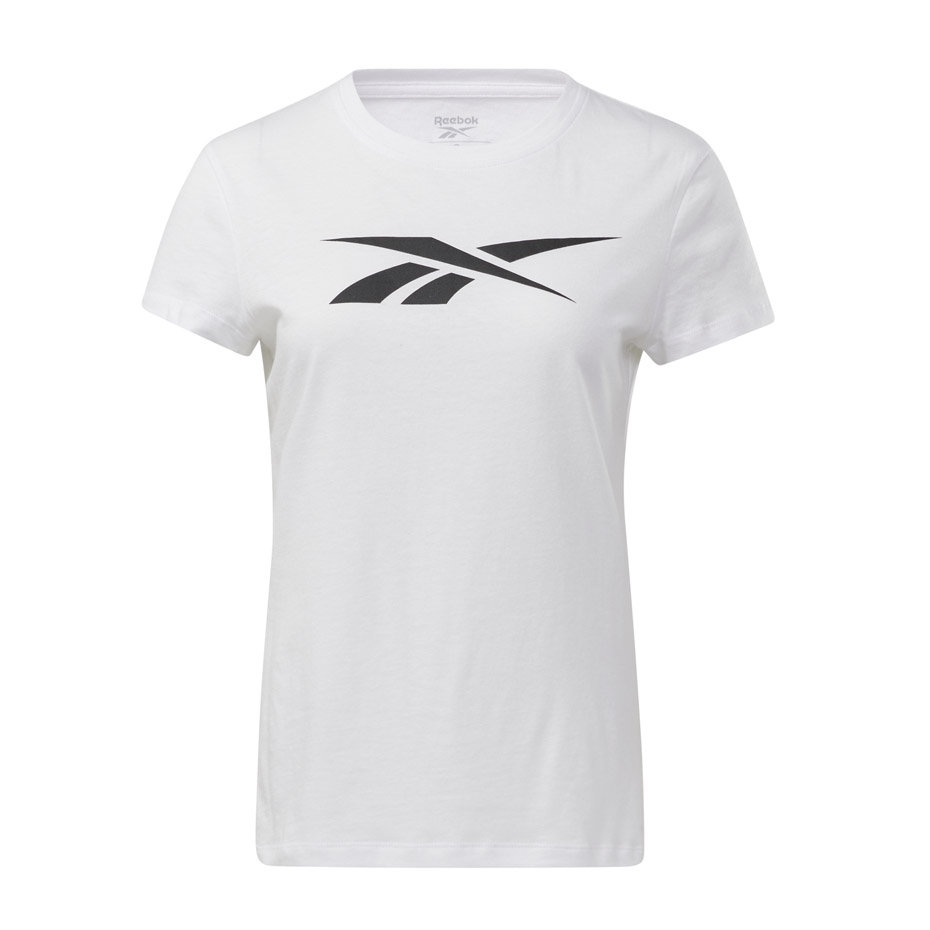 Koszulka damska Reebok Training Essentials Vector Graphic Tee biała ...