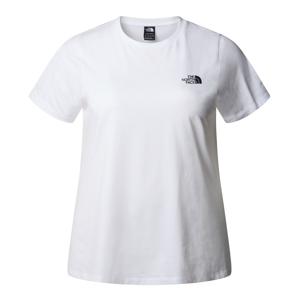 Koszulka damska The North Face S/S SIMPLE DOME biała NF0A89KNFN4 r XL ...