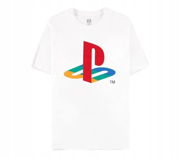 Koszulka DIFUZED PlayStation Logo Biały (rozmiar M) - Difuzed | Moda ...