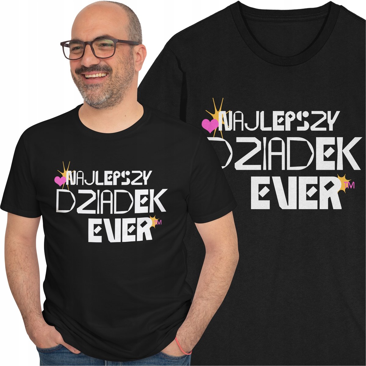 Koszulka dla Dziadka Dzień Dziadka Urodziny Prezent Najlepszy Dziadek Ever - Inna marka | Moda ...