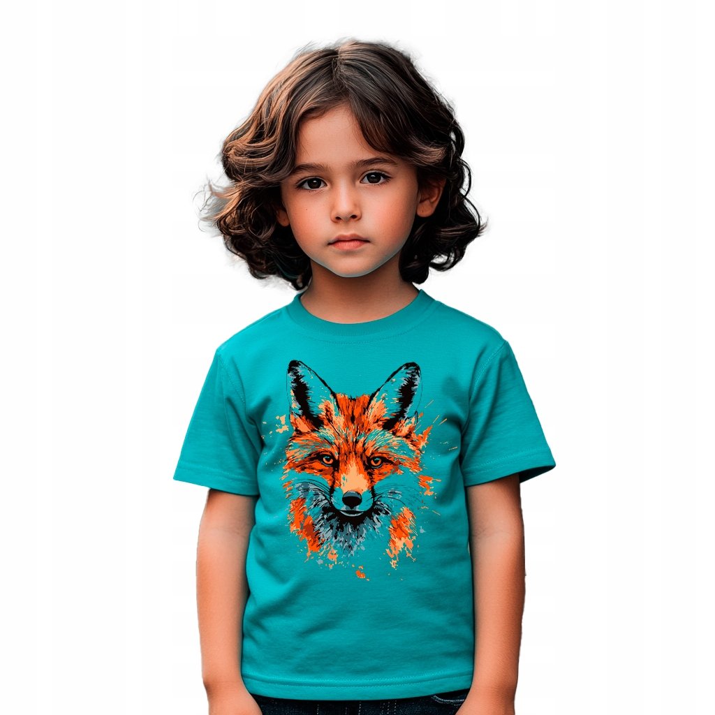 Koszulka dla dziecka "Lisek" Bawełna 152 - Inna marka | Sklep EMPIK.COM