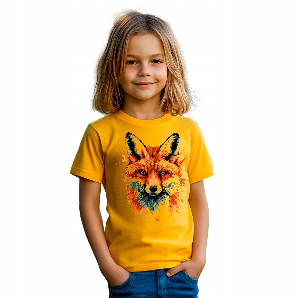 Koszulka dla dziecka "Lisek" Bawełna 152 - Inna marka | Sklep EMPIK.COM