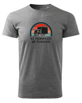 Koszulka dla Kierowcy Ciężarówki Nie posmarujesz nie pojedziesz Szary S - TeeLove | Moda Sklep ...