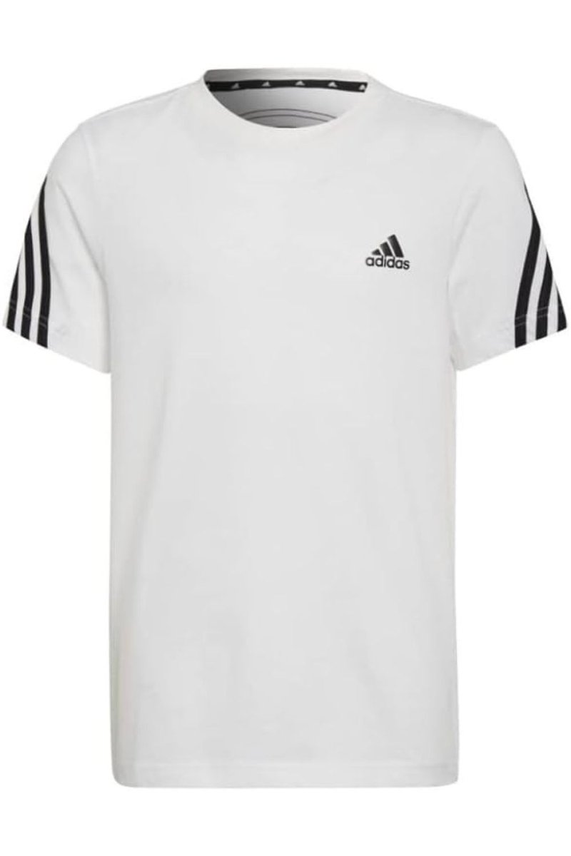 Koszulka dziecięca Adidas Fi 3S Tee bawełniana biała-164 - Adidas ...