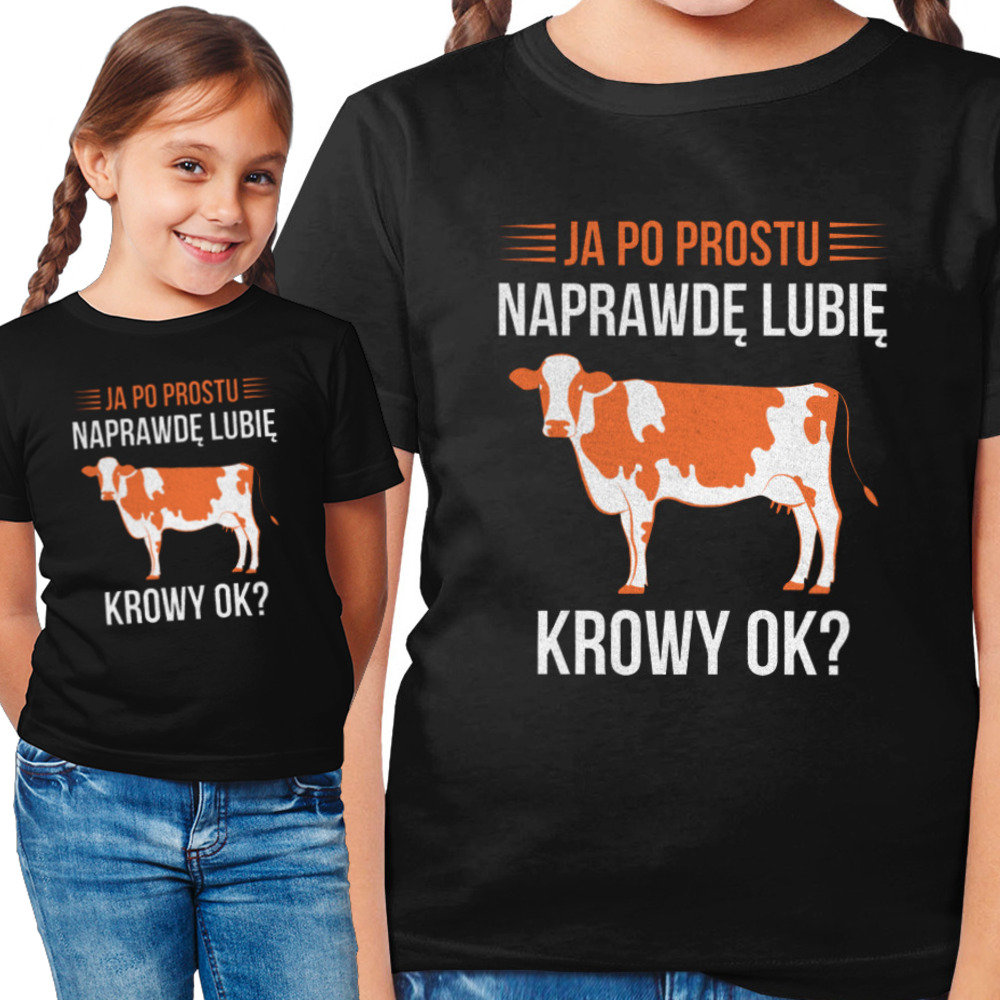Koszulka dziecięca Ja Po Prostu Lubię Krowy Ok? XS - VoloDonum | Sklep ...