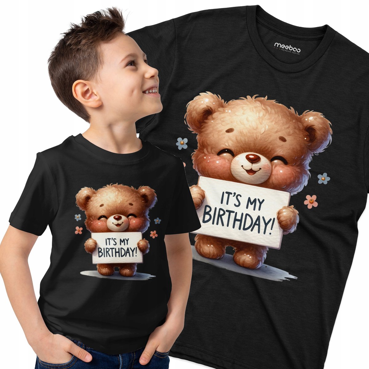 Koszulka Dziecięca Misia urodziny w Przedszkolu dla Przedszkolaka - Meeboo | Sklep EMPIK.COM