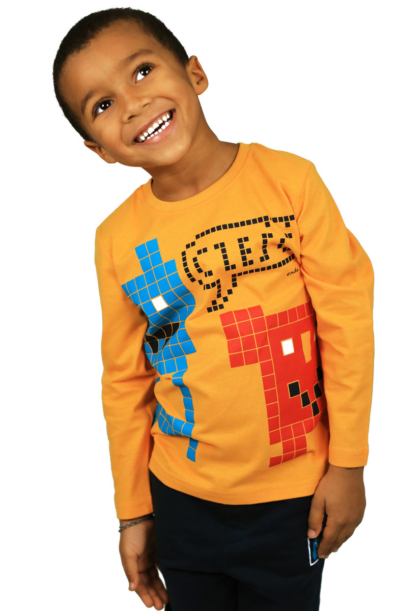 Koszulka Endo Chłopięca Dziecięca Stworki Komputerowe 122 Bawełniana Endo - Endo | Sklep EMPIK.COM