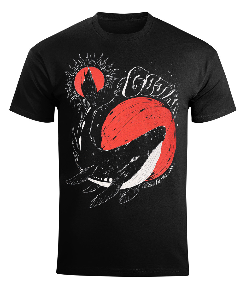 koszulka GOJIRA - WHALE SUN MOON bawełna organiczna-M - Inna marka ...
