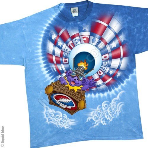 koszulka GRATEFUL DEAD - BALLOON BEAR barwiona-XL - Pozostali ...
