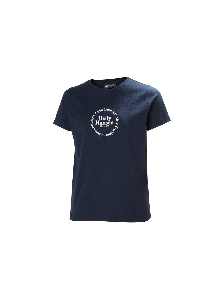Koszulka HELLY HANSEN W CORE GRAPHIC T-SHI granatowy S - Helly Hansen | Moda Sklep EMPIK.COM