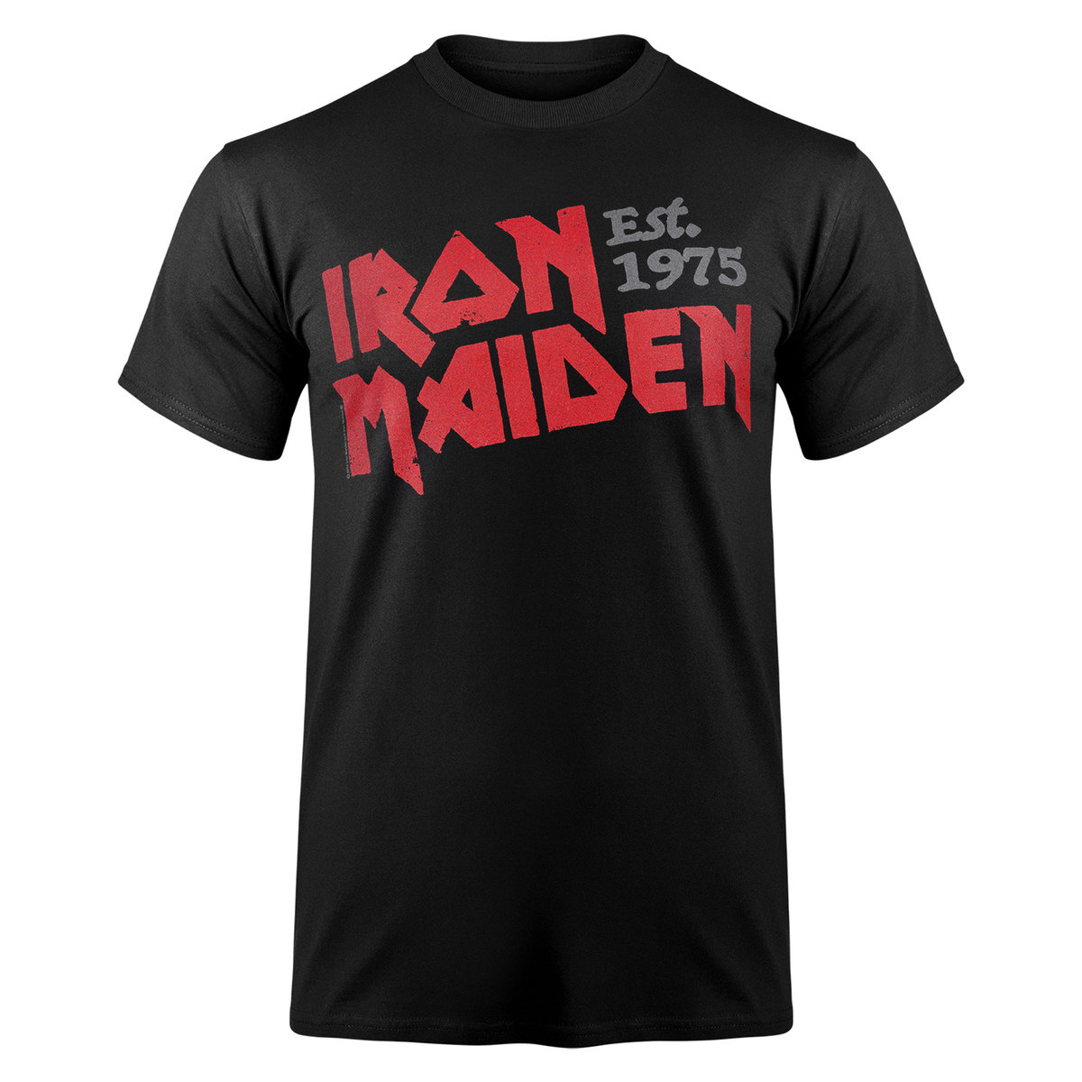 koszulka IRON MAIDEN - EST. 1975 SLANTED LOGO-XL - Inna marka | Moda ...