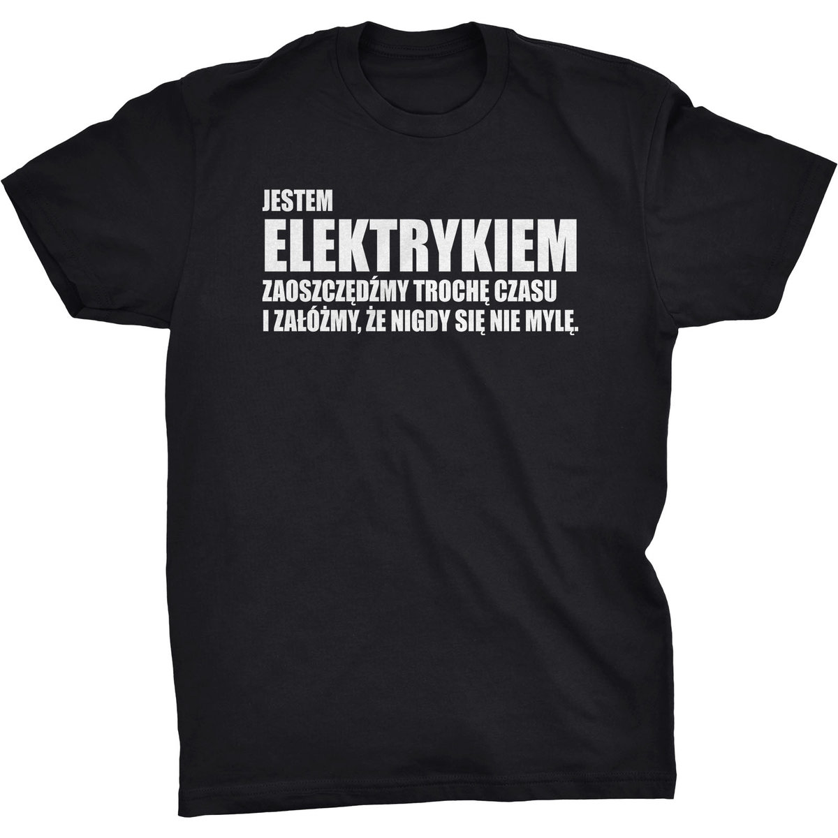 Koszulka Jestem Elektrykiem Prezent Dla Elektryka - GILDAN | Moda Sklep EMPIK.COM