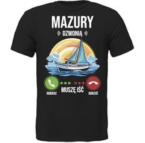 Koszulka Mazury Dzwonią Muszę Iść Super Prezent - DrukPrintPrezent | Moda Sklep EMPIK.COM