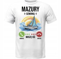 Koszulka Mazury Dzwonią Muszę Iść Super Prezent - DrukPrintPrezent | Moda Sklep EMPIK.COM