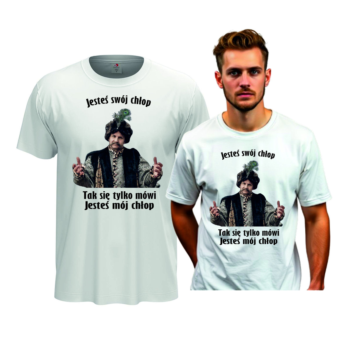 Koszulka Męska 1670 Jesteś Swój Chłop Koszulka Z Serialu 1670 Prezent - Inna marka | Moda Sklep ...