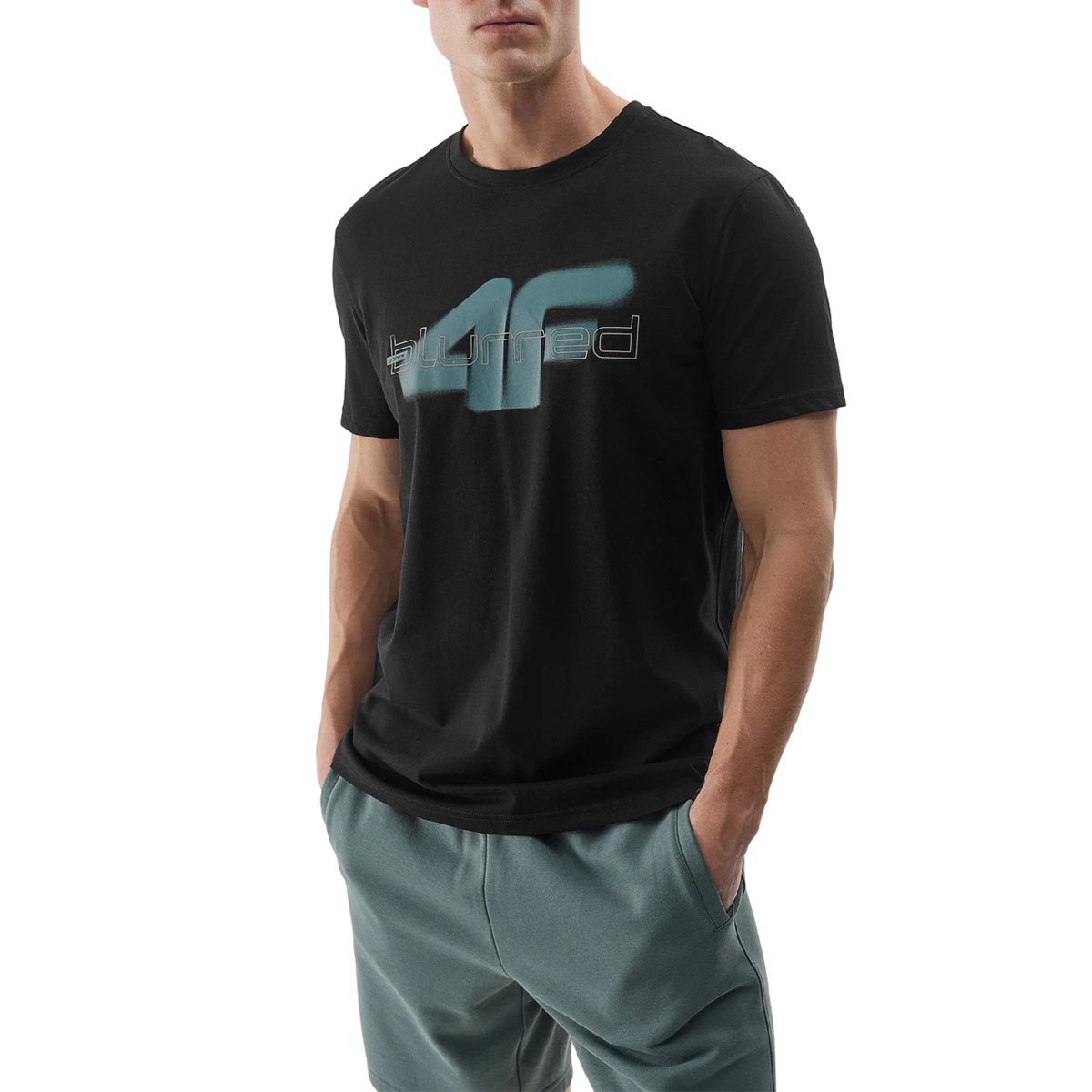 Koszulka męska 4F 4FWSS24TTSHM1317 r.XXL - 4F | Sport Sklep EMPIK.COM