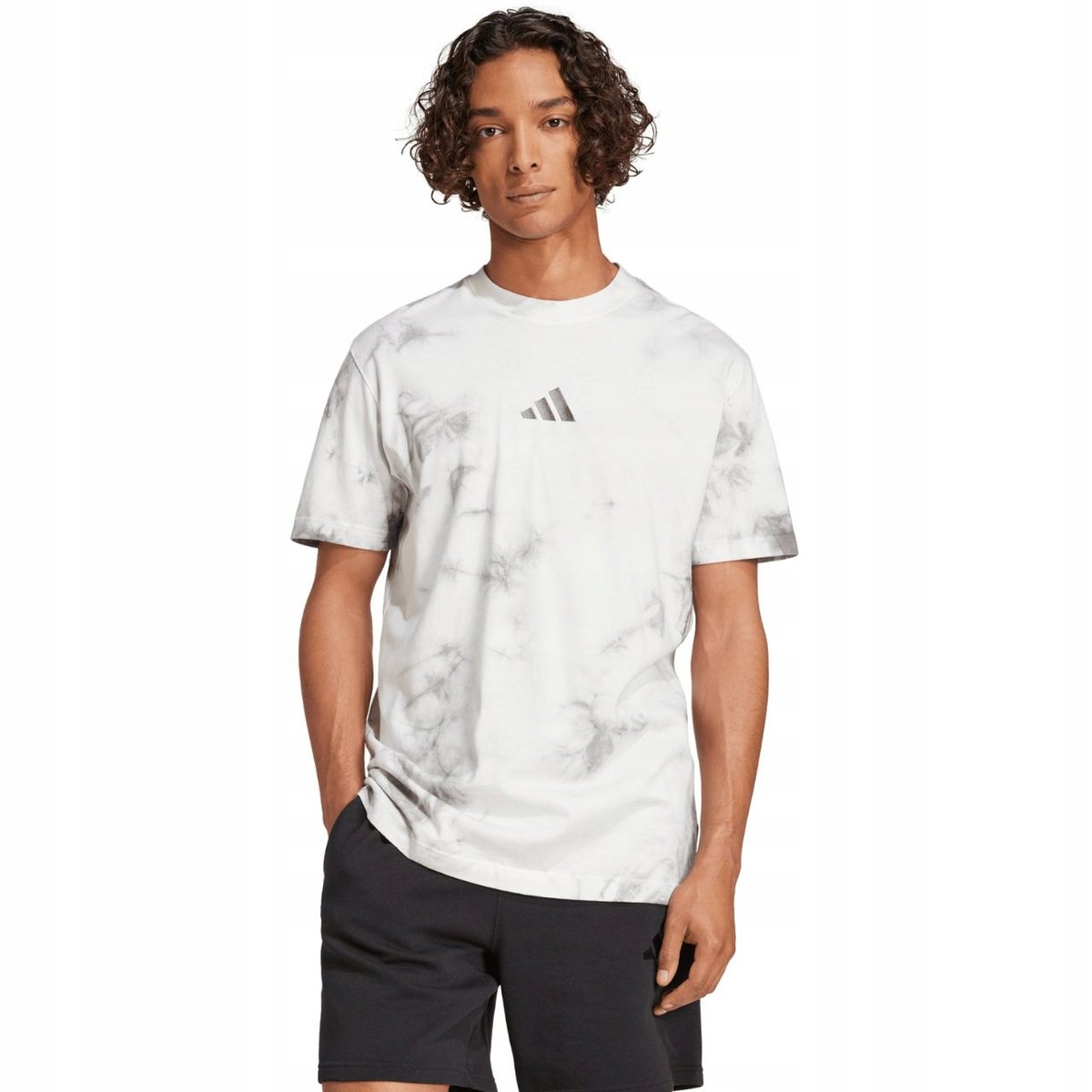 Koszulka męska adidas All Szn Wash Tee biało-szara IX1260 XL - Adidas ...